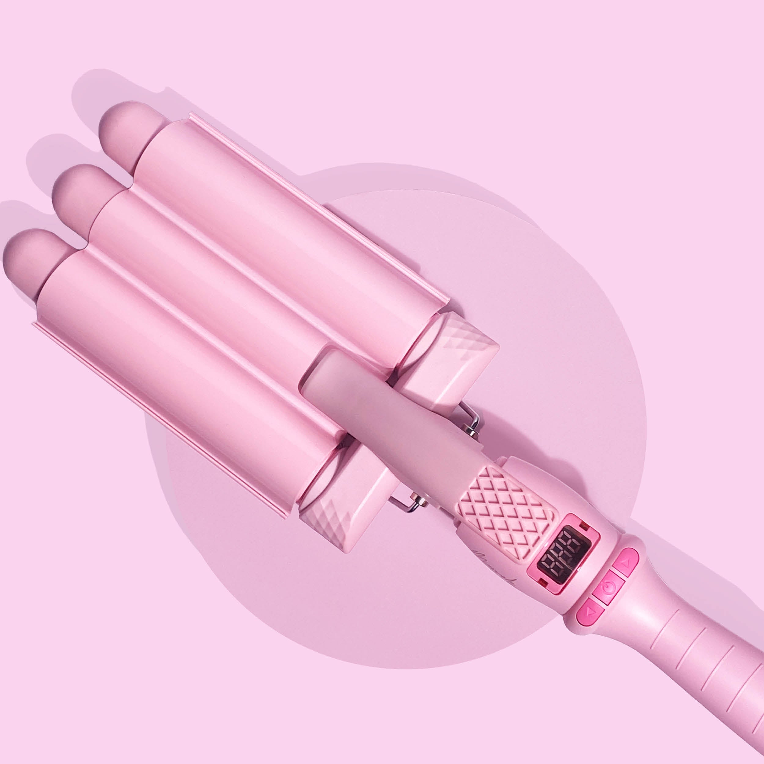 Pro Mini Hair Waver 25mm - Pink - Mermade Hair EU – Mermade Hair™ EUROPE